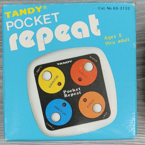 Tandy | Video Games & Consoles | 98s Tandy Pocket Repeat By Simon Says Radio Shacks Version ...